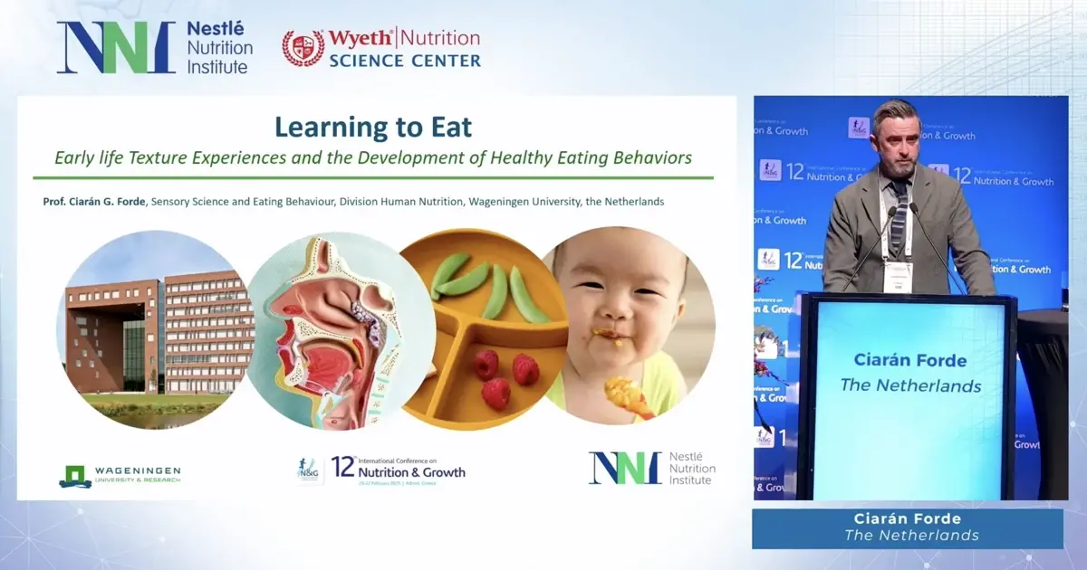 Learning to Eat: Early life texture experience in the development of ...